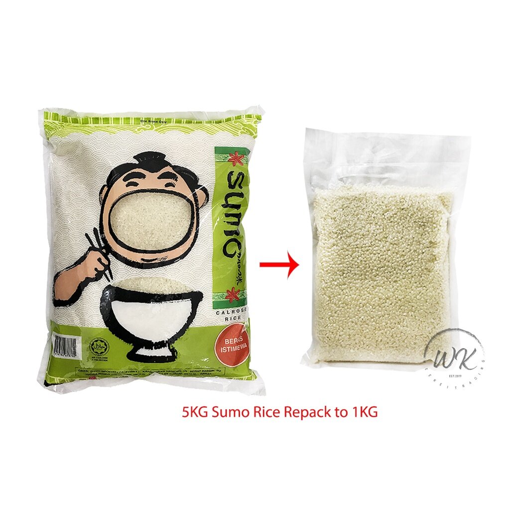 sumo sushi rice repacking 1kg Sumo sushi calrose rice repacking 1kg ...