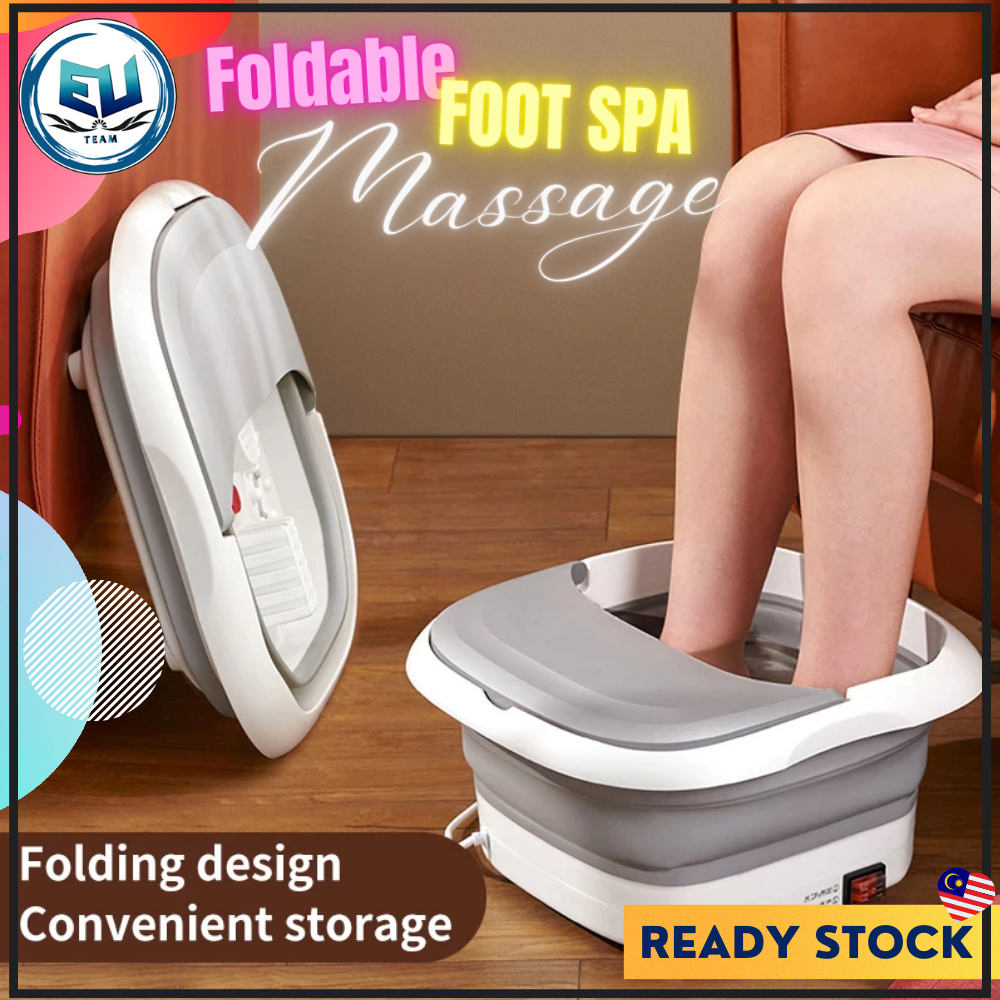 Foldable Foot Spa Massage Urut Pengurut Kaki Ems Foot Massage Pad Feet 3884