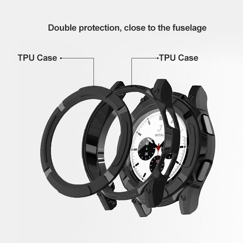 Protective Case for Samsung Galaxy Watch 4 Classic 42mm 46mm Protect ...