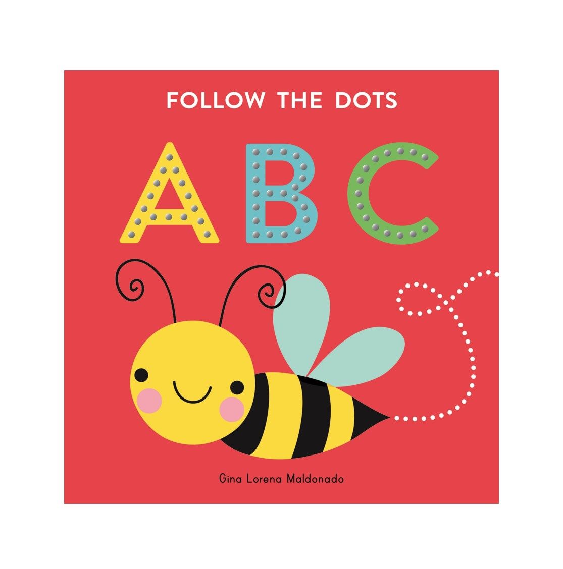 ABC Board Book Follow the Dots for Kids To Learn Letters & Alphabets ...