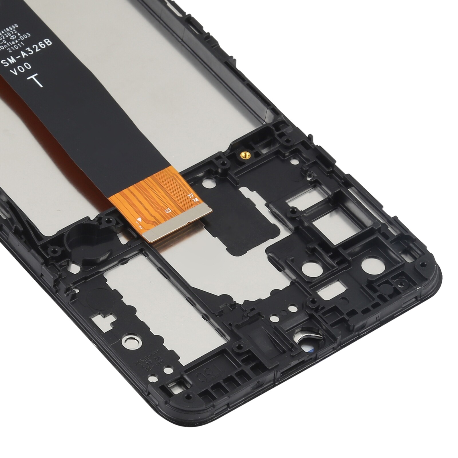 จอ LCD แบบดั้งเดิมและ Digitizer Full Assembly พร้อมกรอบสำหรับ Samsung ...
