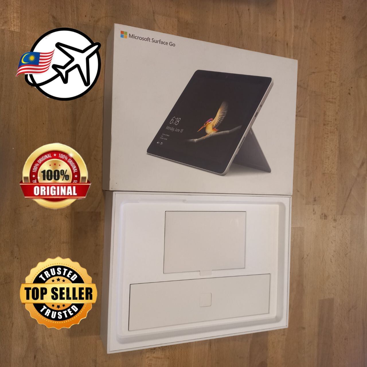 MICROSOFT Original Box/Kotak Original MICROSOFT SURFACE GO | Lazada