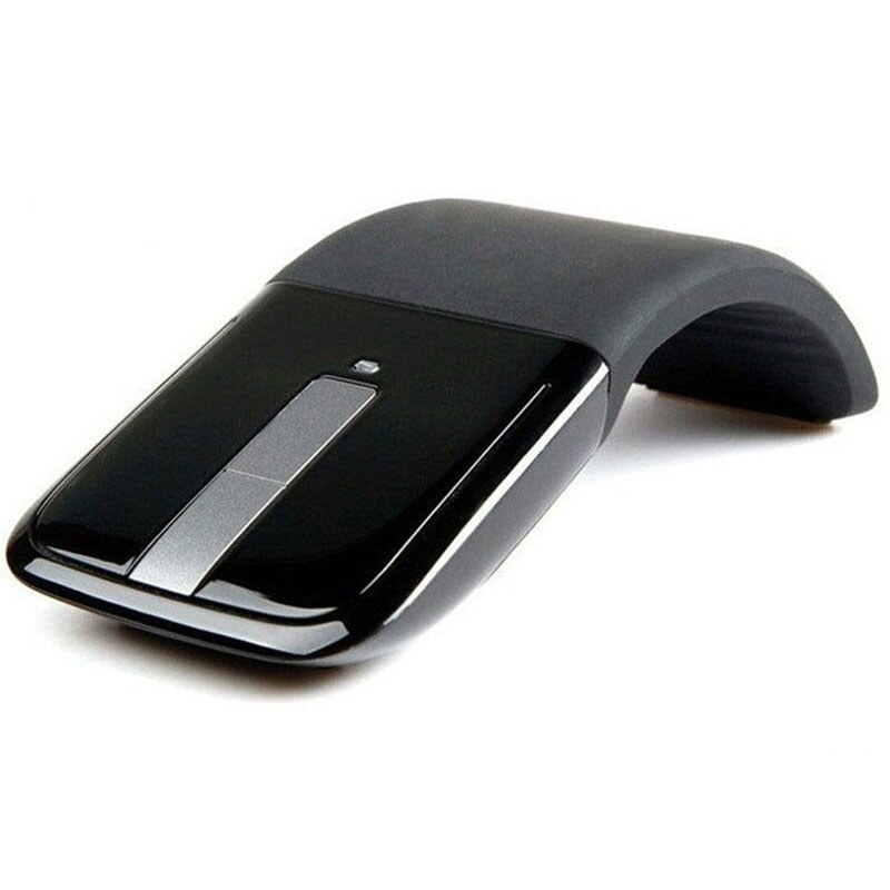 【hot】 2.4Ghz Foldable Wireless Mouse Folding Arc Touch Mouse Mause ...