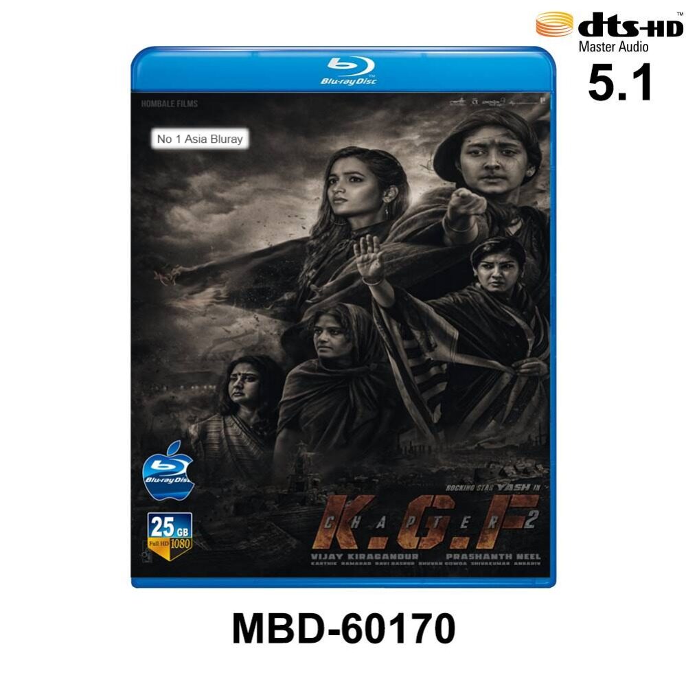KGF Chapter 2 (2022) ( DTS 5.1 ) BLURAY Hindi Movie | Lazada
