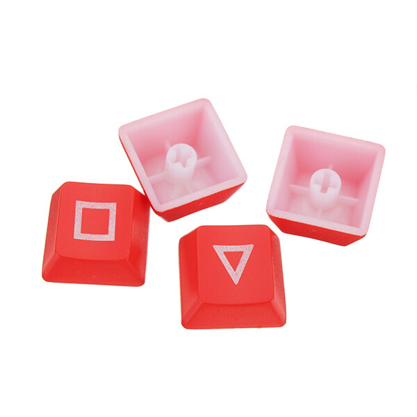 4Pcs ทิศทาง Keycap R1 OEM Backlit ชี้ Keycaps 4ปุ่ม DIY สำหรับ Gaming ...
