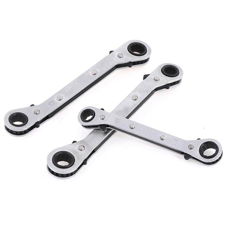 Fkend 6-21mm metric offset torque wrench set double ratchet wrench ...