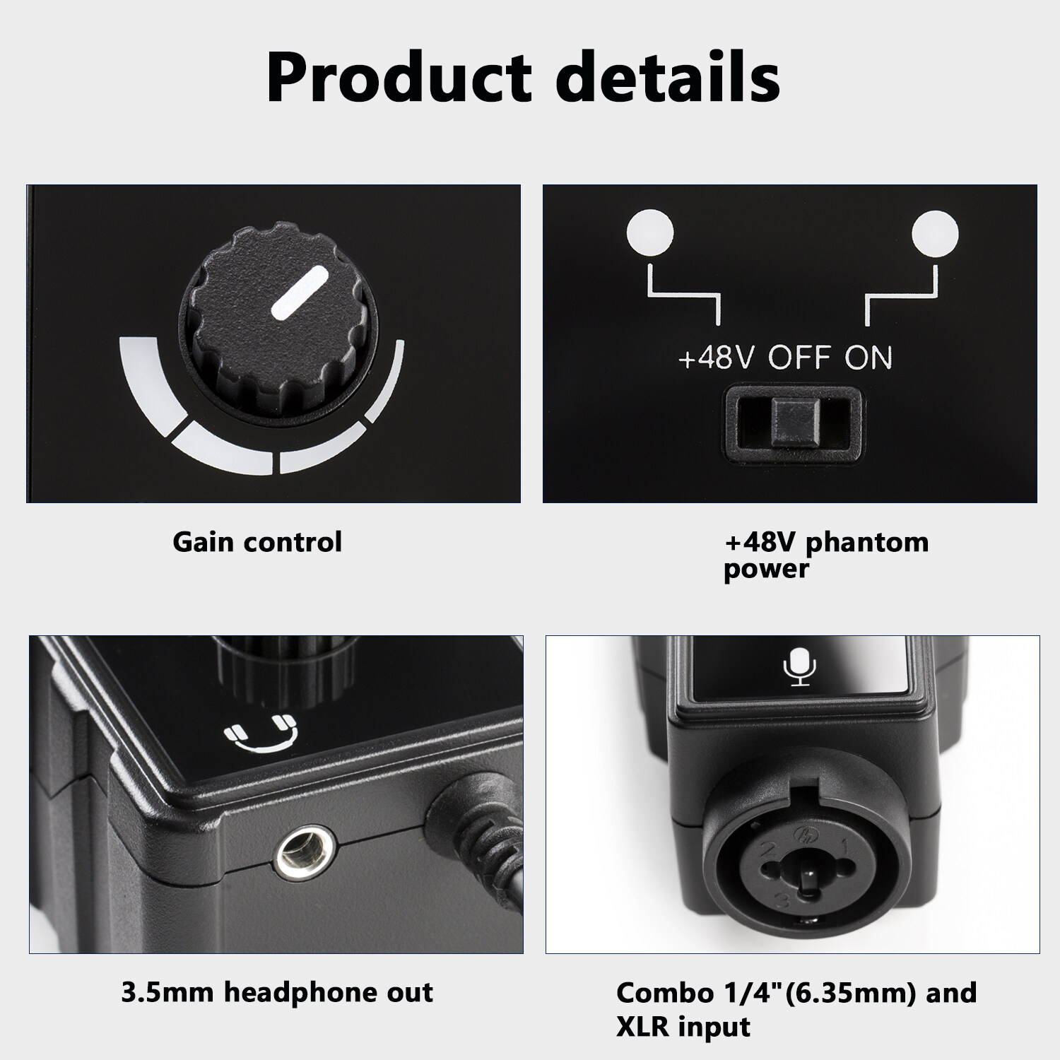 Saramonic SmartRig II SmartRig + Series 2-Channel XLR/3.5Mm/6.35Mm Microphone Audio Mixer Preamp ...