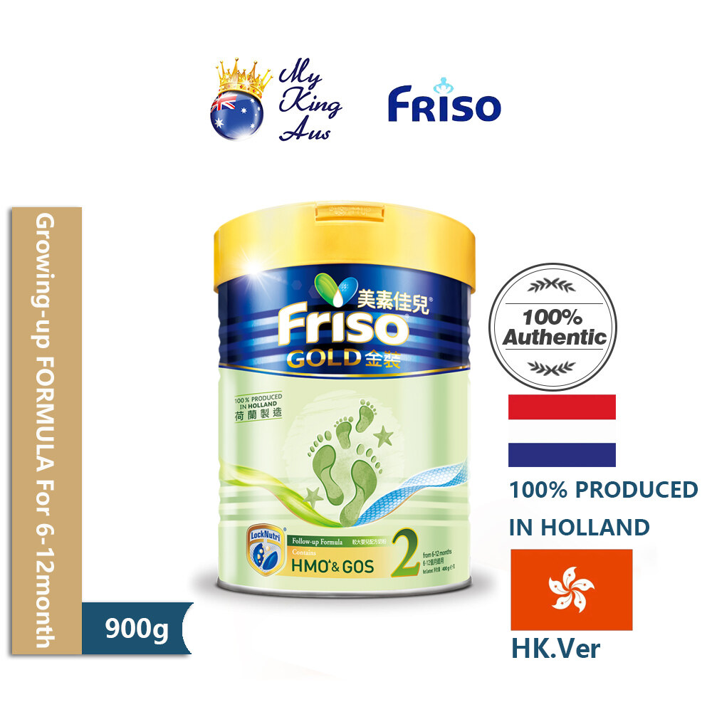 Friso Gold Stage 2 900g Growing-up Formula HMO&GOS [My King AUS] For 6 ...