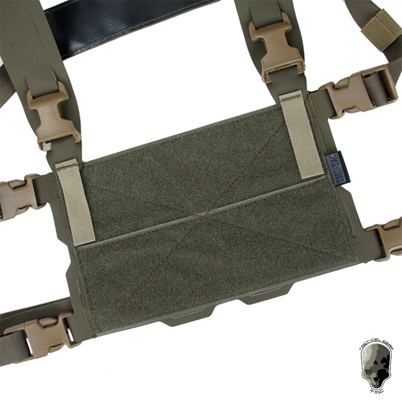 TMC Tactical Vest Chest Hanging Lightweight Chest Rig Modular Harness ...