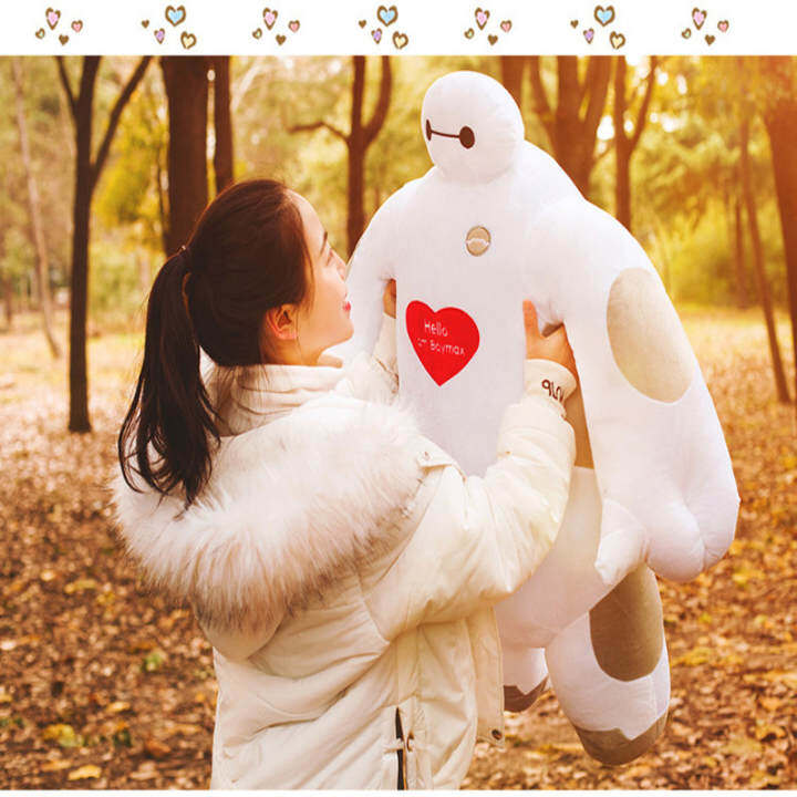 Genuine Oversized Big Hero 6 Baymax Big White Doll Stuff Toys Plush Toy ...