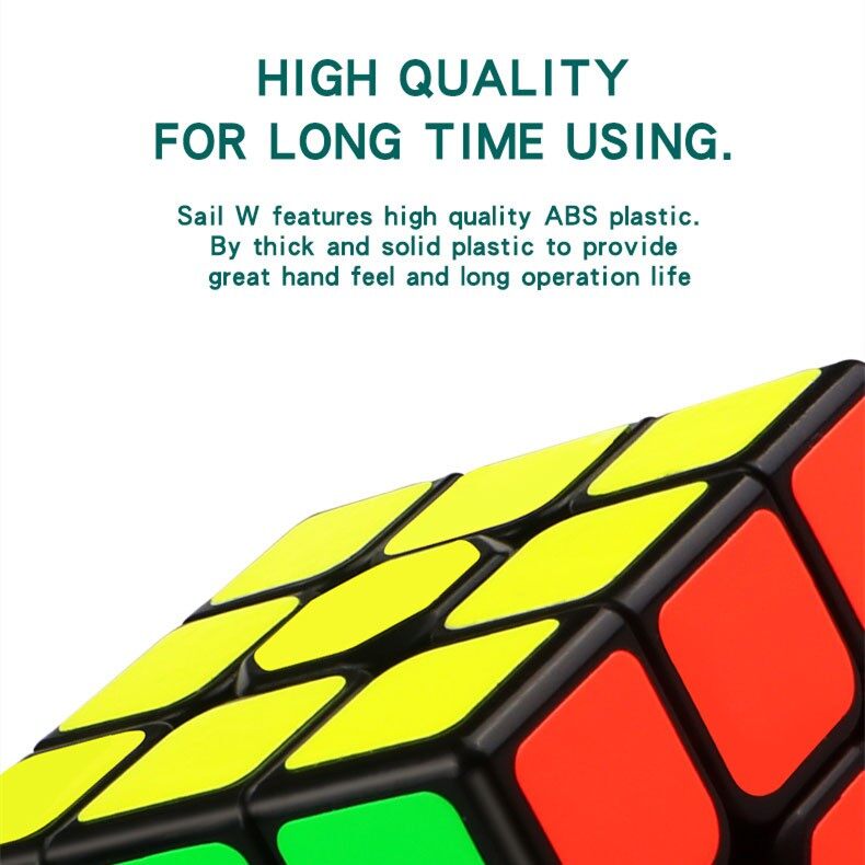 Rubik Magic Cube 3X3 Ultra Smooth Black สติกเกอร์ Magic Cube Rubiks ...