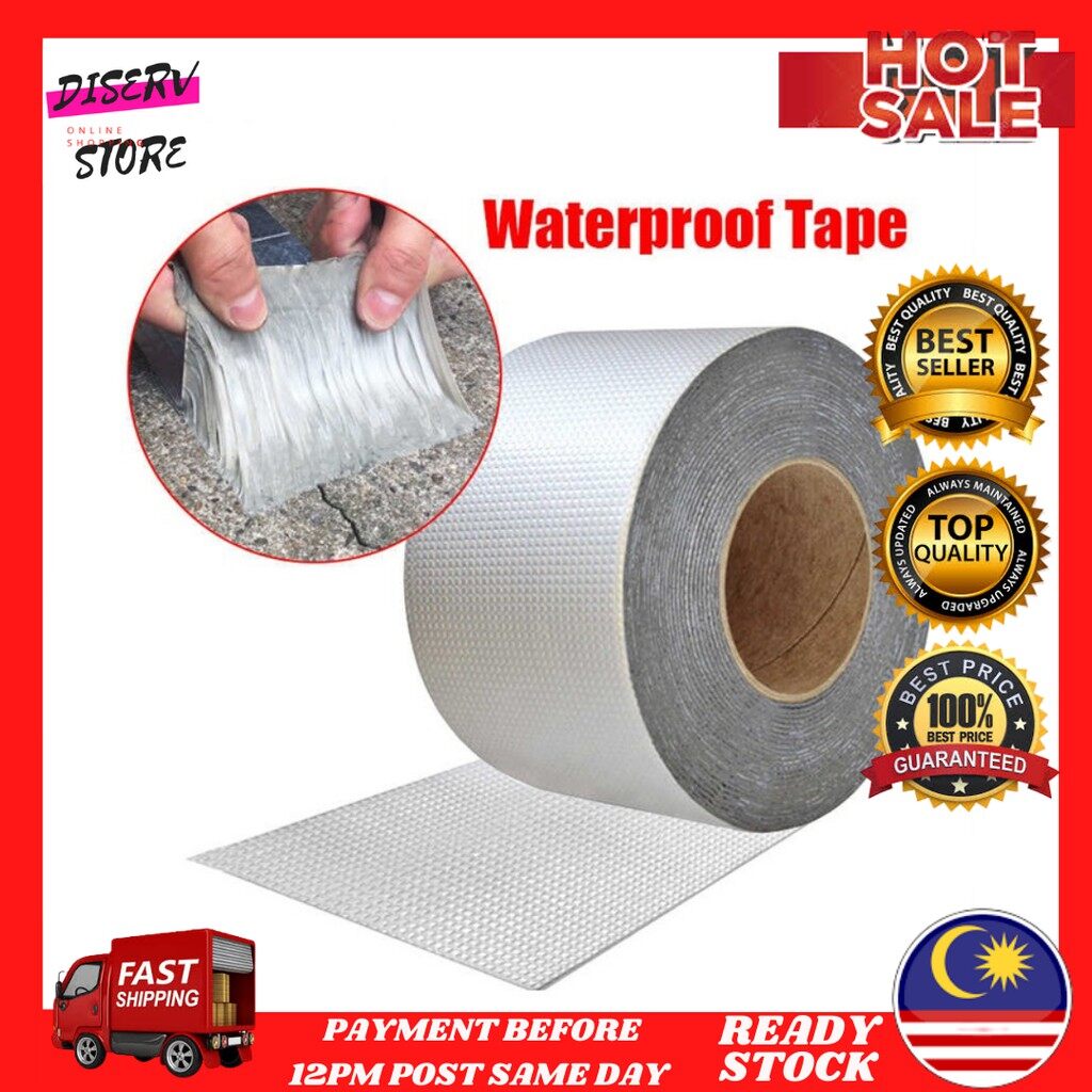 Super Waterproof Butyl Rubber Aluminium Foil Repair Anti-leakage Roof ...