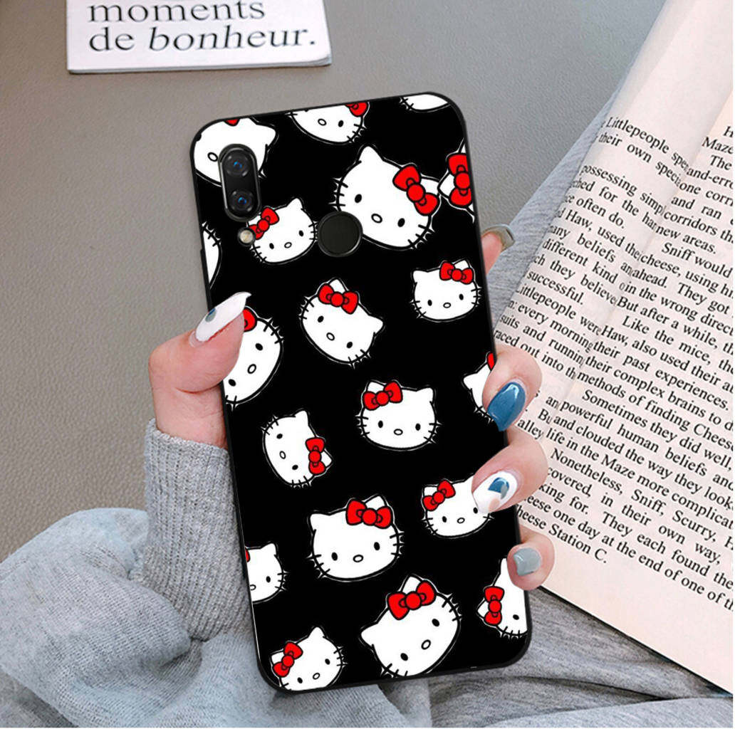 Hello Kitty ซิลิโคนเคสโทรศัพท์สำหรับ Huawei Honor 7X 8A 8X 8C 7C 5.99in ...