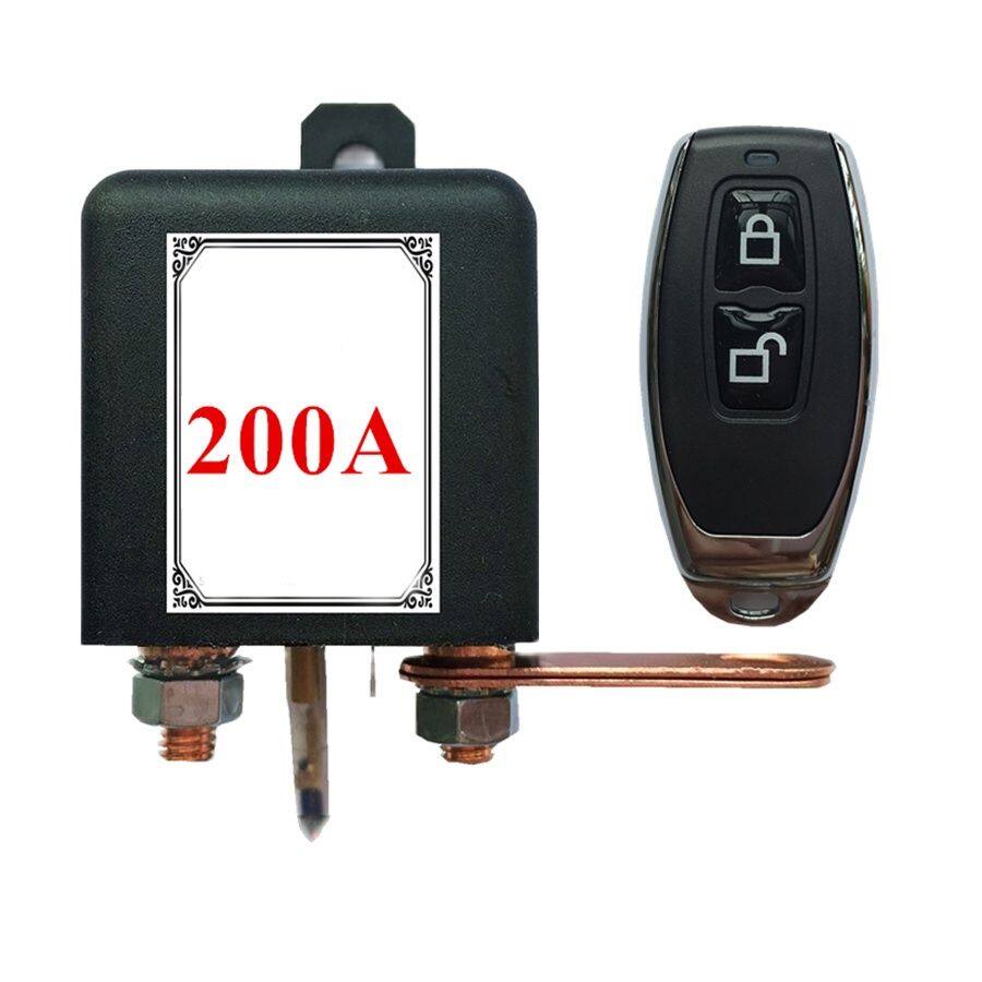 12V Universal Car Battery Switch Relay Integrated Wireless Remote ...