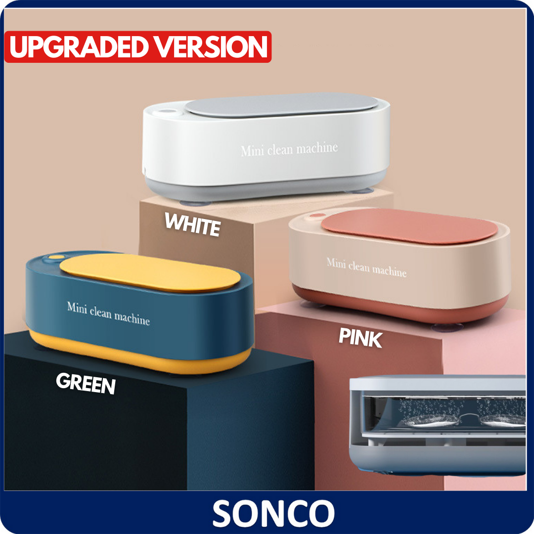 SONCO Ultrasonic Cleaning Machine Washing Jewelry Eyeglass Glasses ...