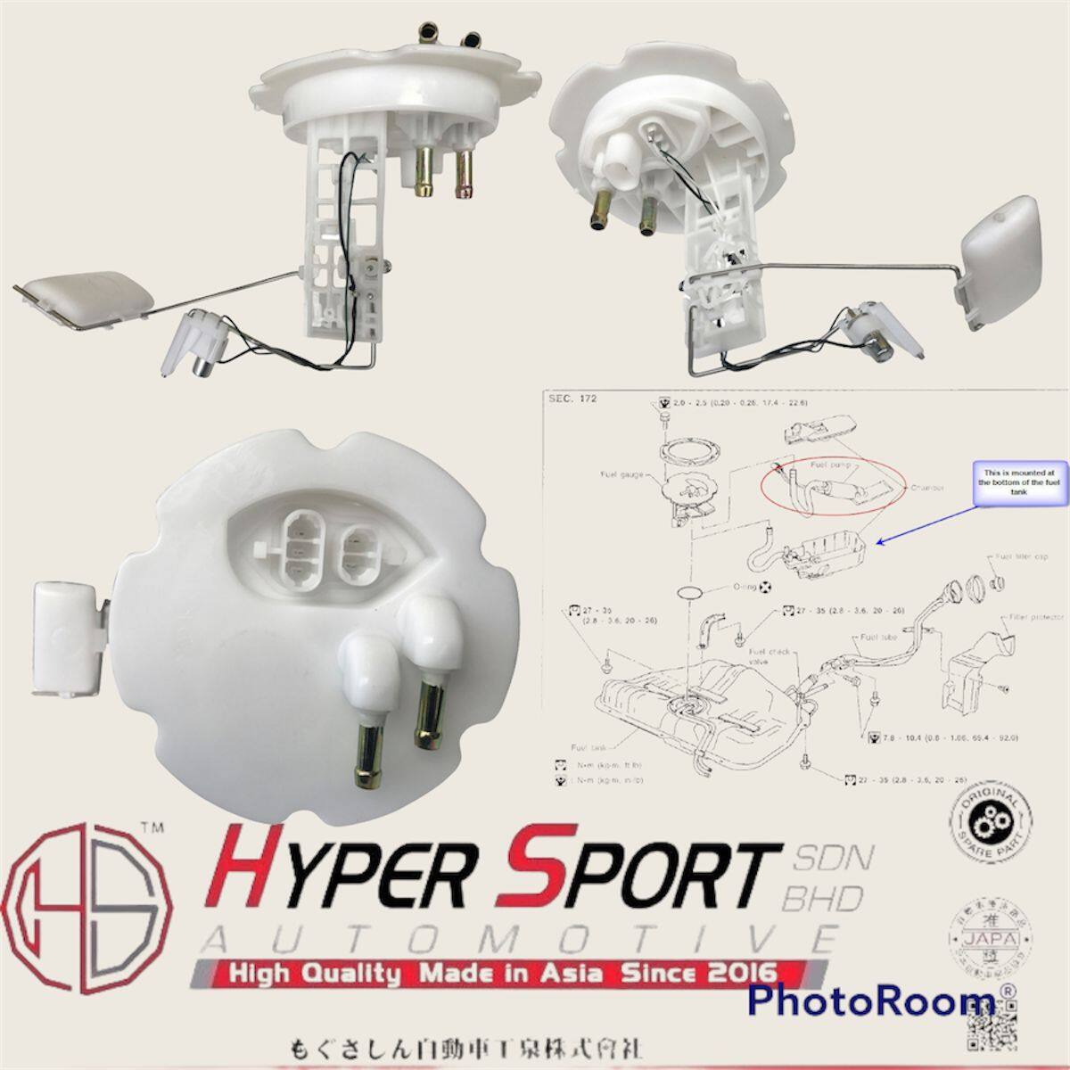 NISSAN SENTRA B13 FUEL PUMP ASSY (5PIN 2PIPE)（25060-57Y00） | Lazada