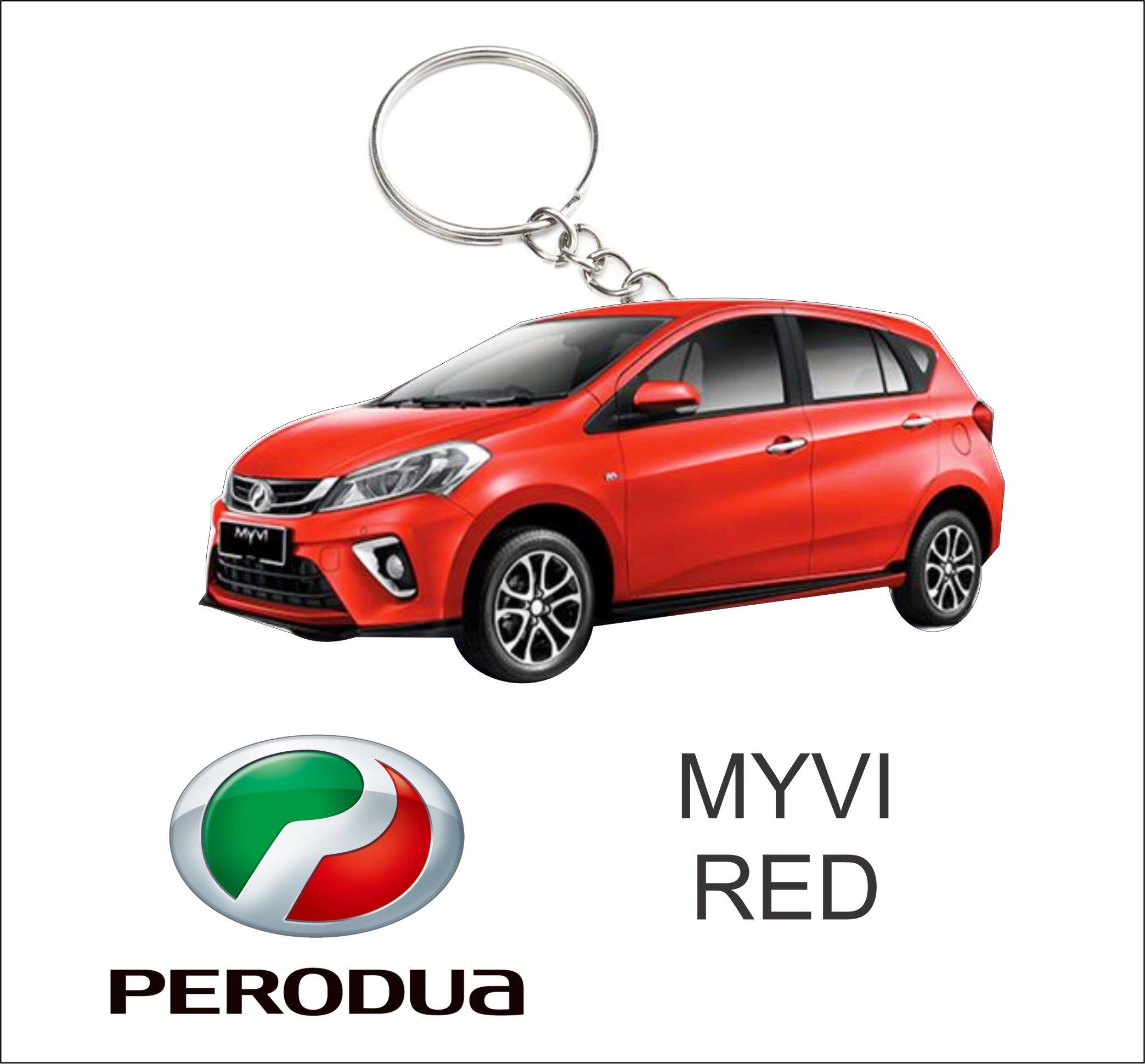 PERODUA myvi red keychain | Lazada