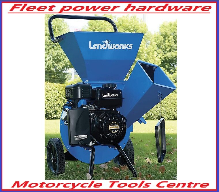 3" inch wood chipper saw power slicer slice shredder chopper cutter cut ...