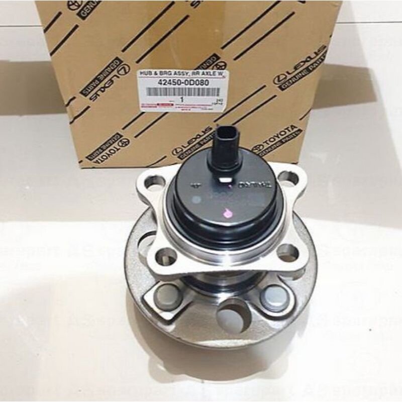 *ORIGINAL TOYOTA NCP93 VIOS 2007-2012 REAR WHEEL BEARING HUB 42450 ...