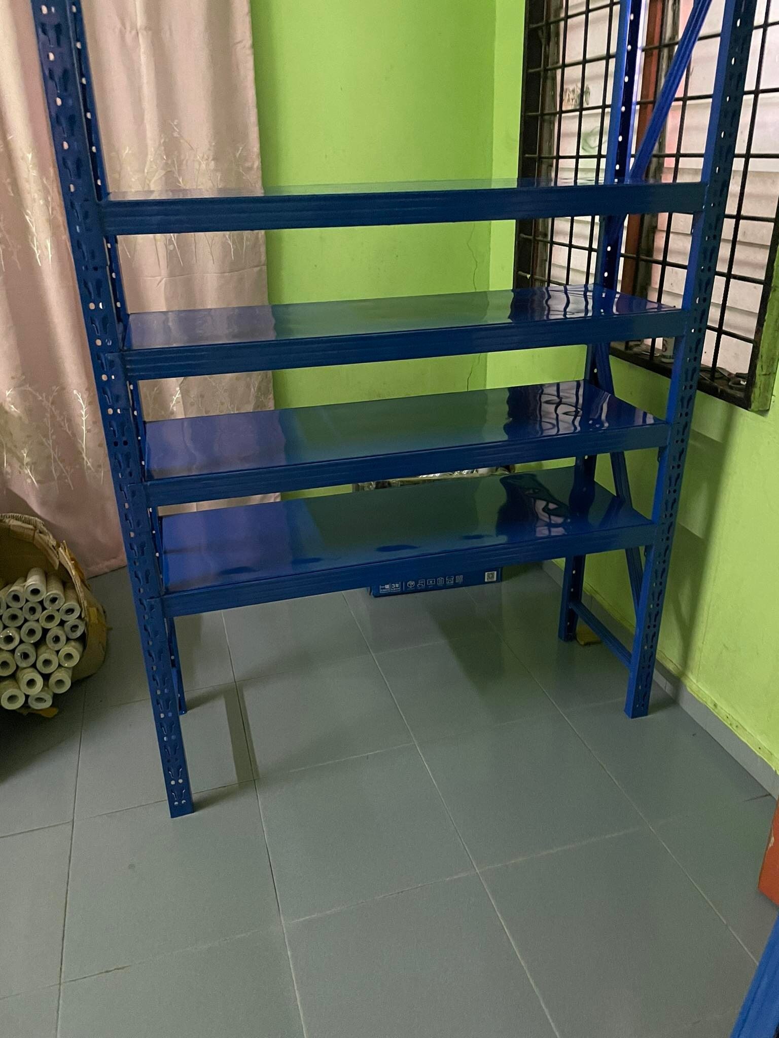MY WholeSale Metal Rack Home Store Warehouse DAPUR KILANG Shelf HEAVY ...