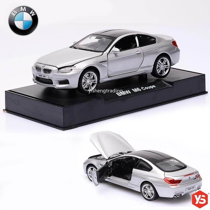 1:32 Scale BM.W M6 Diecast Model Car with Light & Sounds,Door Opening ...