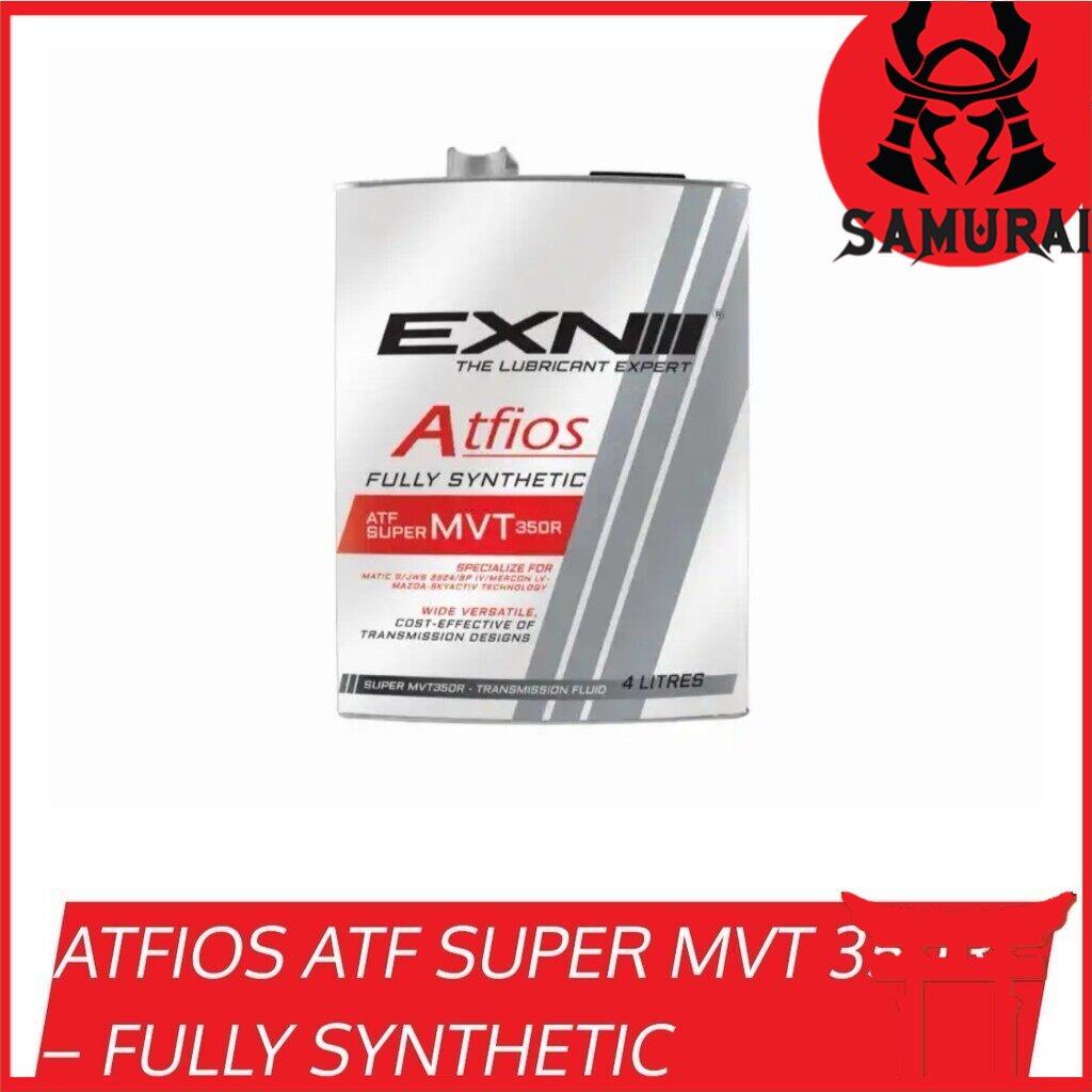 EXN ATF OIL ATFIOS SUPER MVT350R FULLY SYNTHETIC 4L | Lazada
