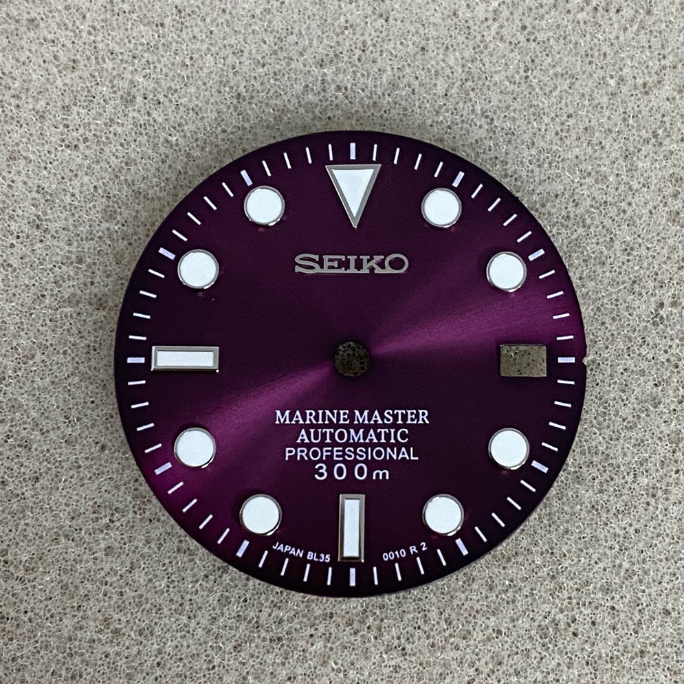 นาฬิกาเครื่องประดับ Dial ตัวอักษร29Mm แก้ไขญี่ปุ่น NH35.NH36การ ...