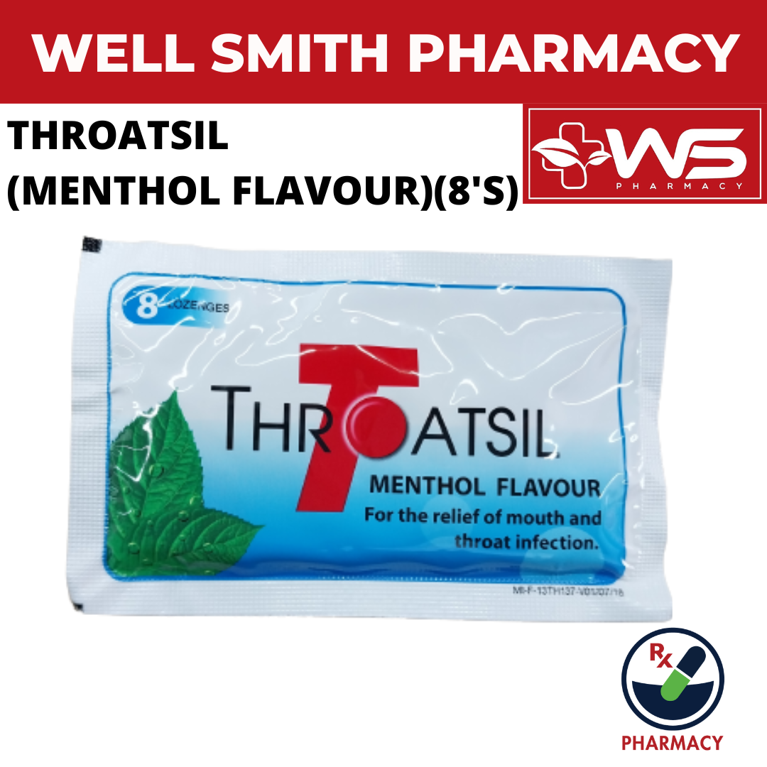 THROATSIL LOZENGES (8'S) | Lazada