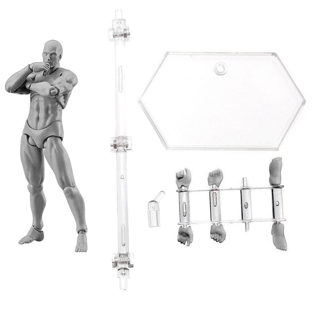 【olssda】 2.0 Movable body joint Action Figure Toy artist Art painting ...