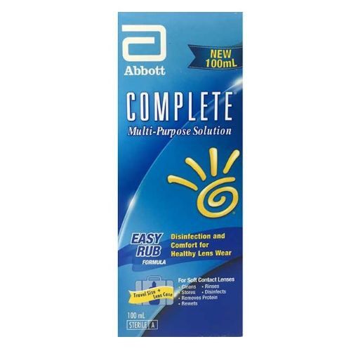 Complete Multi-Purpose Solution For Soft Contact Lenses | Lazada