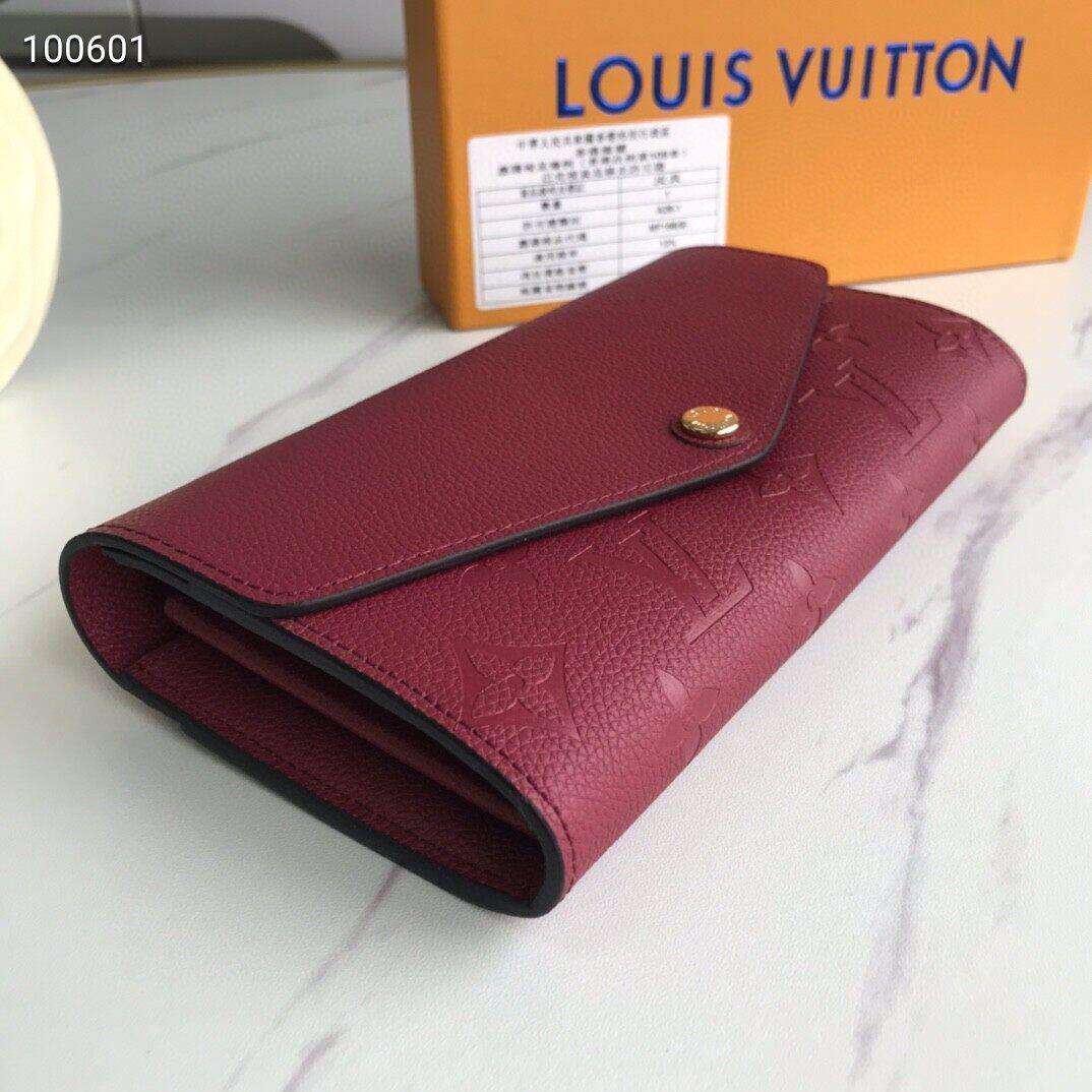 [Brand Packaging] 2022Vbrand envelope wallet leather wallet zipper ...