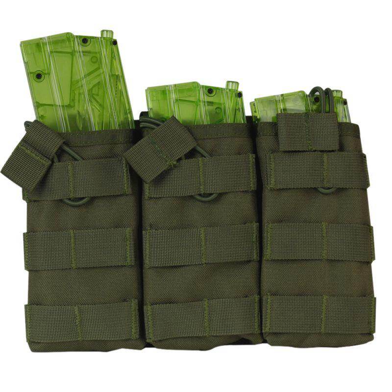Arrivaltactical Triple open-Top POUCH Fast AK AR M4 FAMAS MAG กระเป๋า ...