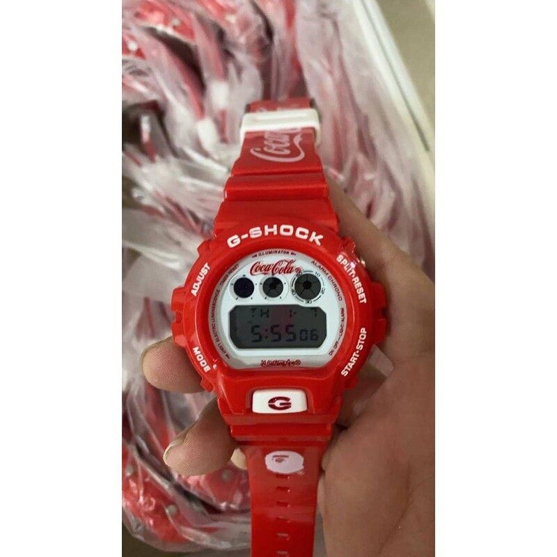 G-SHOCK COCA-COLA DW6900 DIGITAL UNISEX WATCHES LIMITED EDITION | Lazada