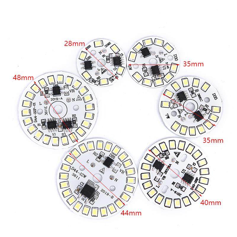 LED Bulb Patch Lamp SMD Plate Circular Module Light Source Plate For ...