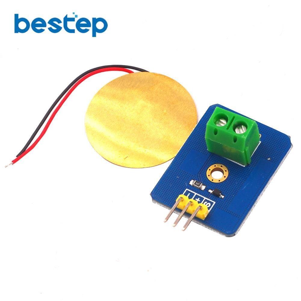 【☑fast Delivery☑】 Shisong 3 3v 5v Ceramic Piezo Vibration Sensor Module