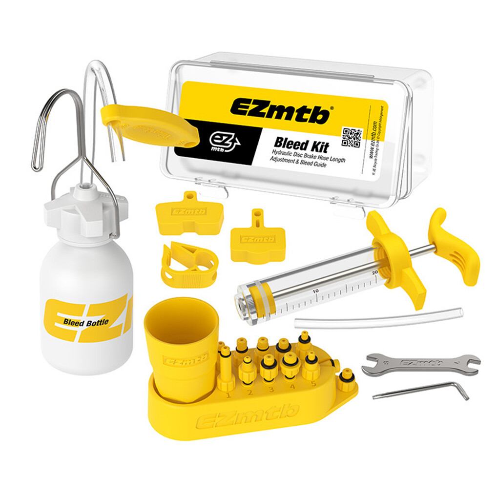 Brake Bleeding Kit Mountain Bike Hydraulic Disc Brake Bleeder Bicycle ...