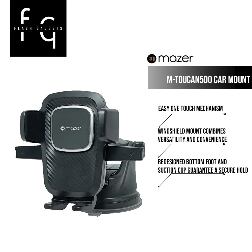 Mazer Infinite TOUCAN Easy Touch 5 Car Mount - Dash / Windshield Mount ...