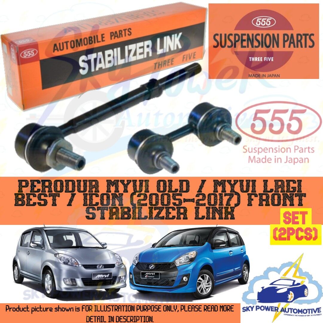PERODUA MYVI OLD / MYVI LAGI BEST / ICON (2005-2017) 555 JAPAN BRAND ...