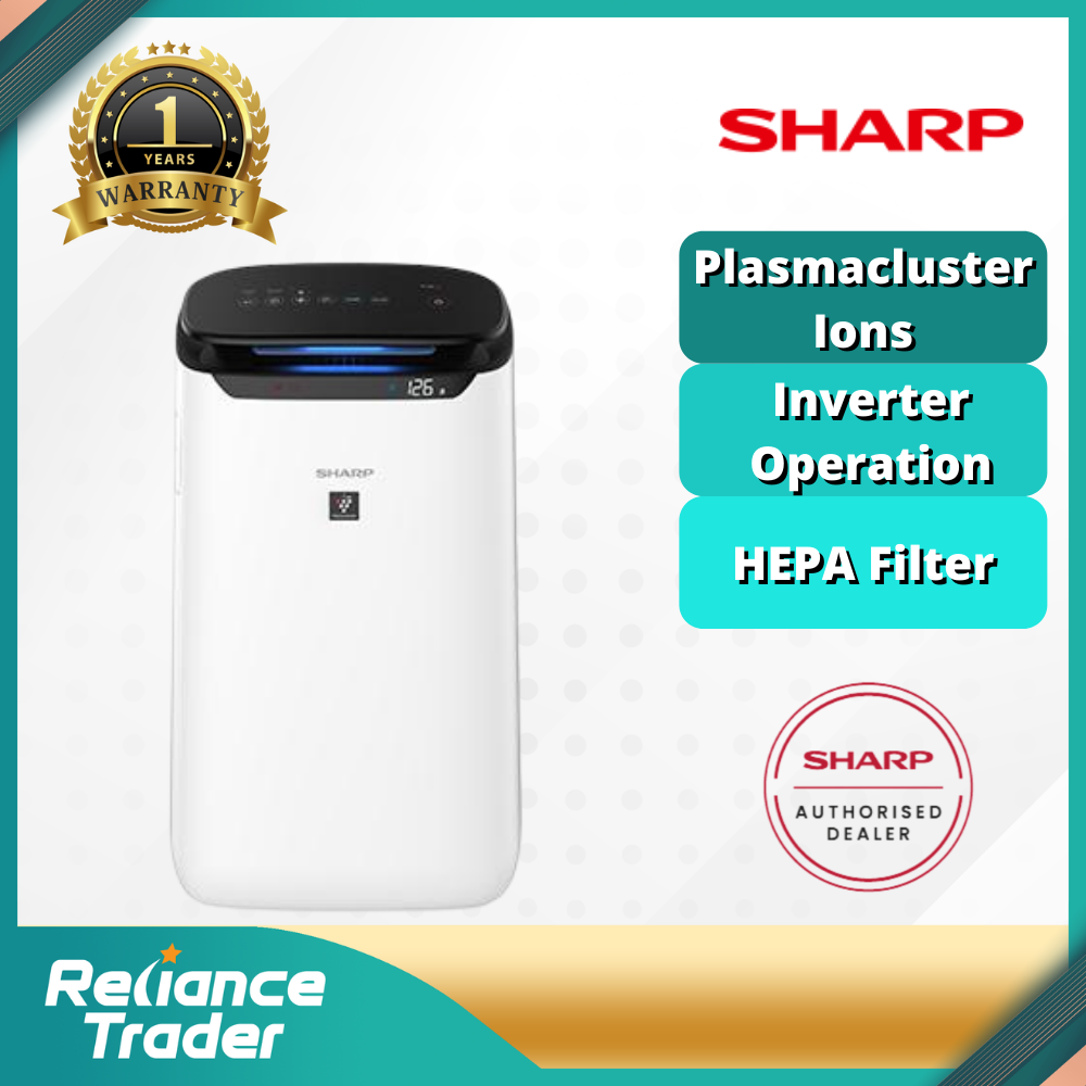 Sharp 48m² Plasmacluster Technology Air Purifier FPJ60LW | Lazada