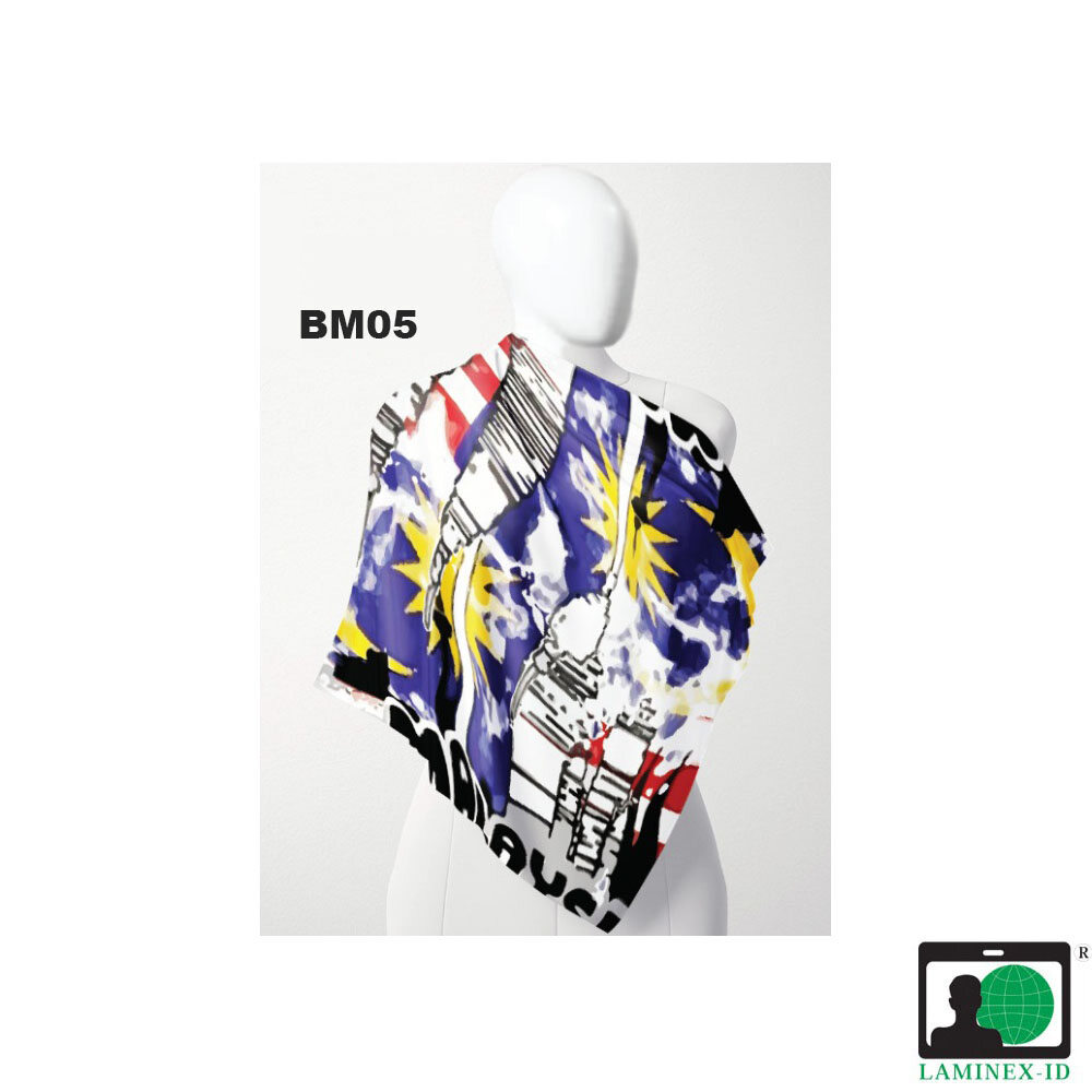 CUSTOMISED PRINTED SHAWL/BAWAL MERDEKA|HIJAB WEAR | Lazada