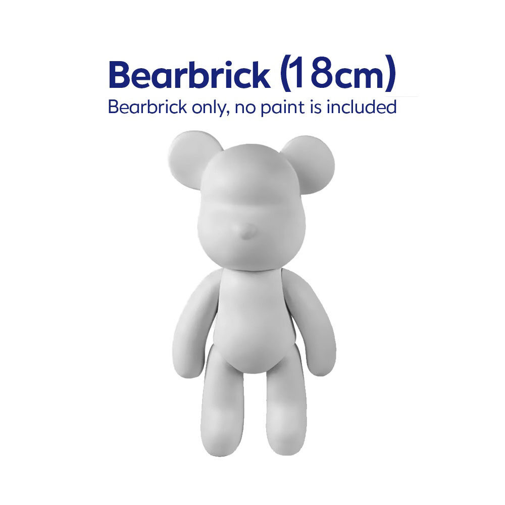 Fluid Bearbrick DIY Keychain Set Bear Brick Handmade Educational Toys ...