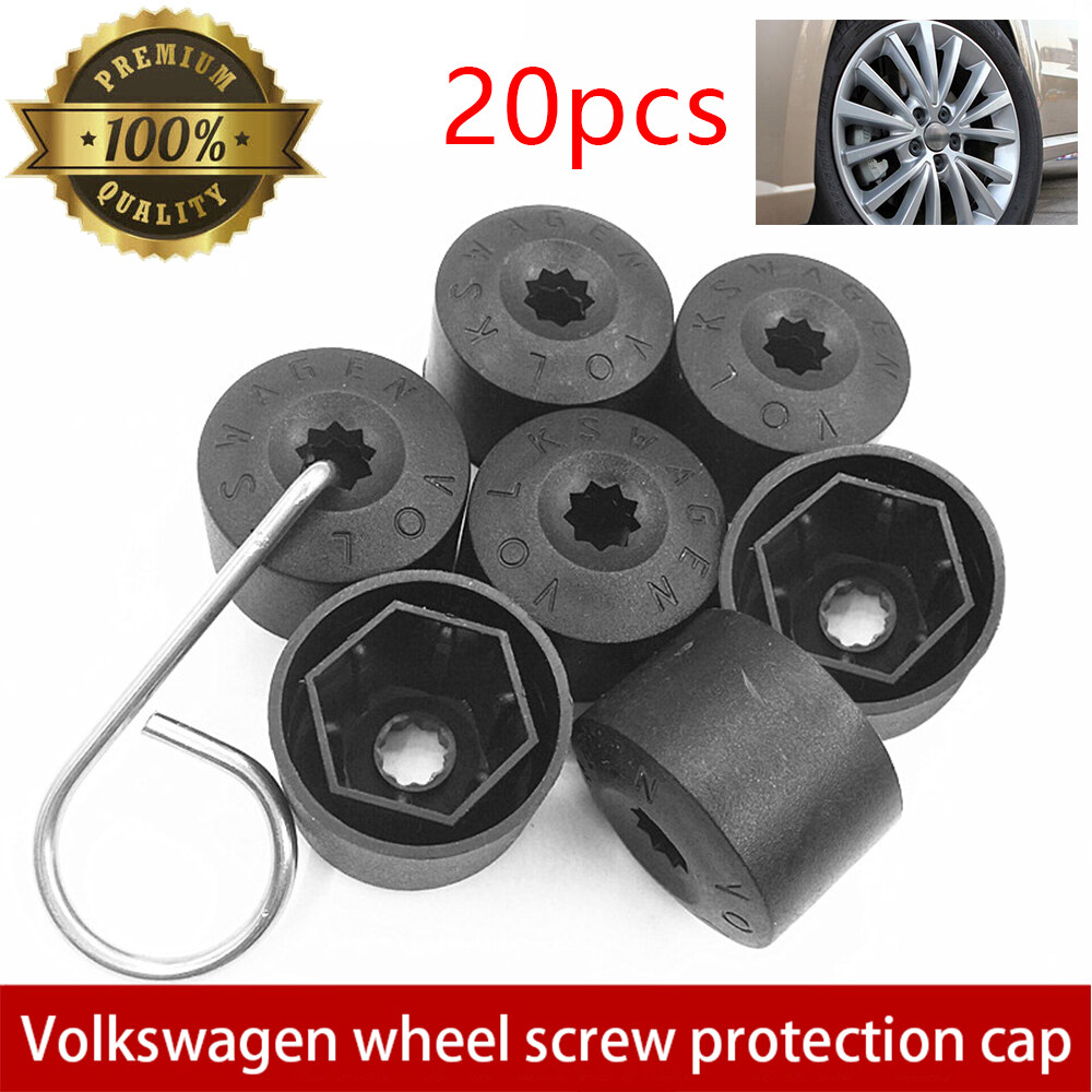 20Pcs Wheel Nut Auto Hub Screw Cover Wheel Nut Bolt Head Cover Cap ...