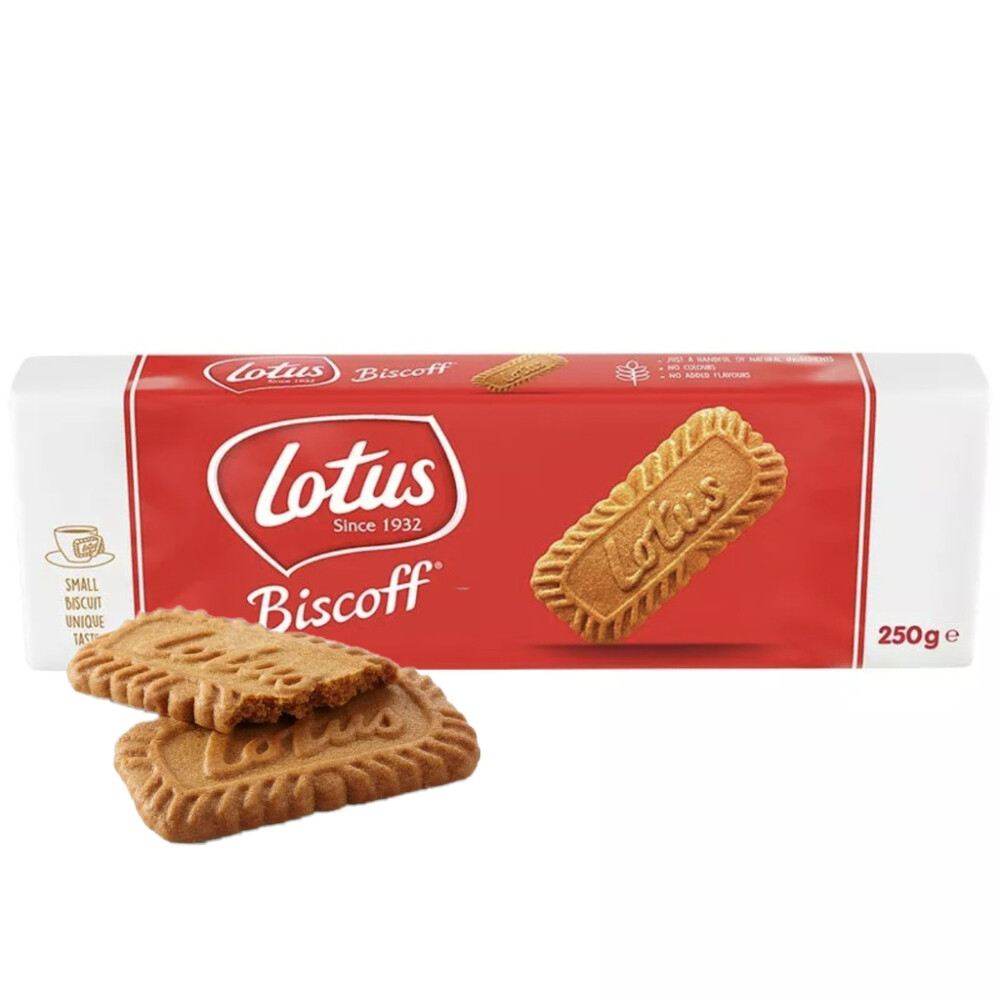 Lotus Biscoff Biscuits [ 250g ] Cookies Original Pack / Individual Pack ...