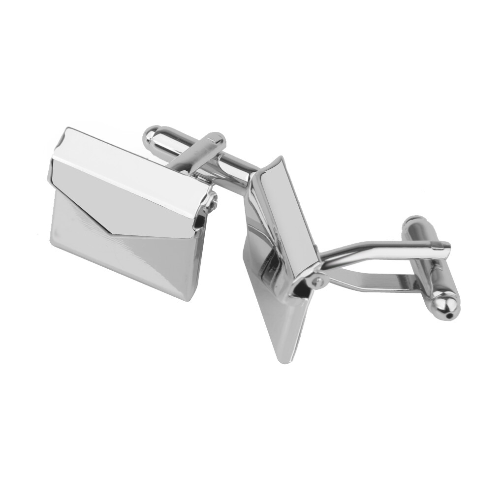 Footful Mens Shirt Cufflinks Business Suit Envelope Shape Cuff Links ...