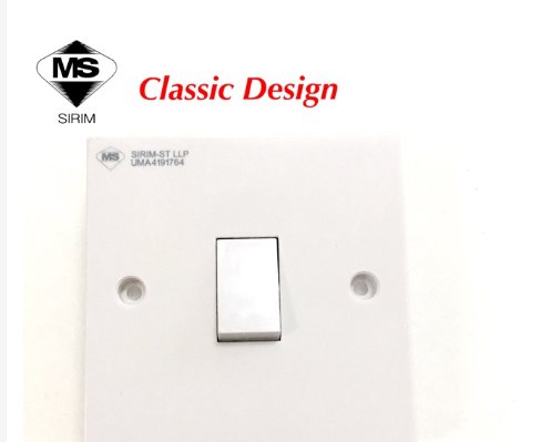 UMS 1 Gang 1 Way Switch / UMS 1 Gang Suis | Lazada
