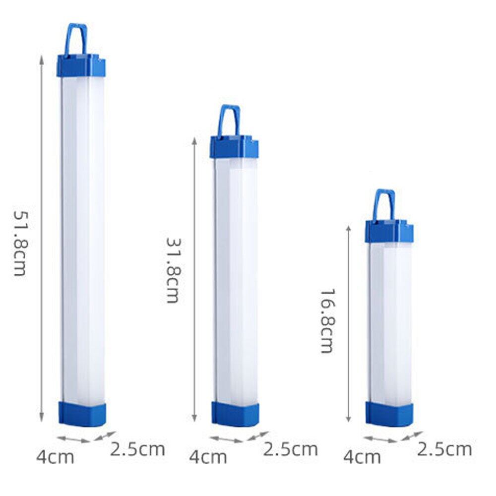 3 Modes LED Camping Emergency Light Lantern USB Rechargeable Warm White/White Work Study Light ...