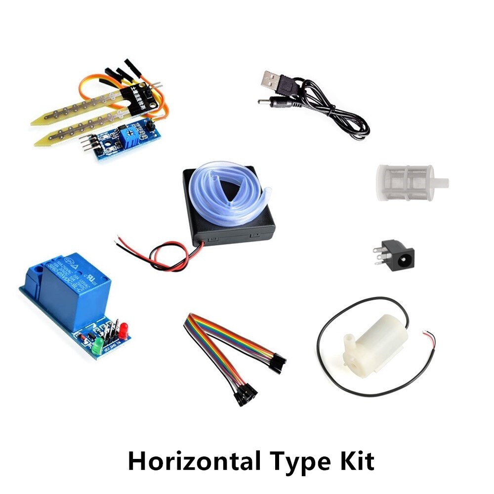 Automatic watering water pump Automatic irrigation module DIY set Soil ...