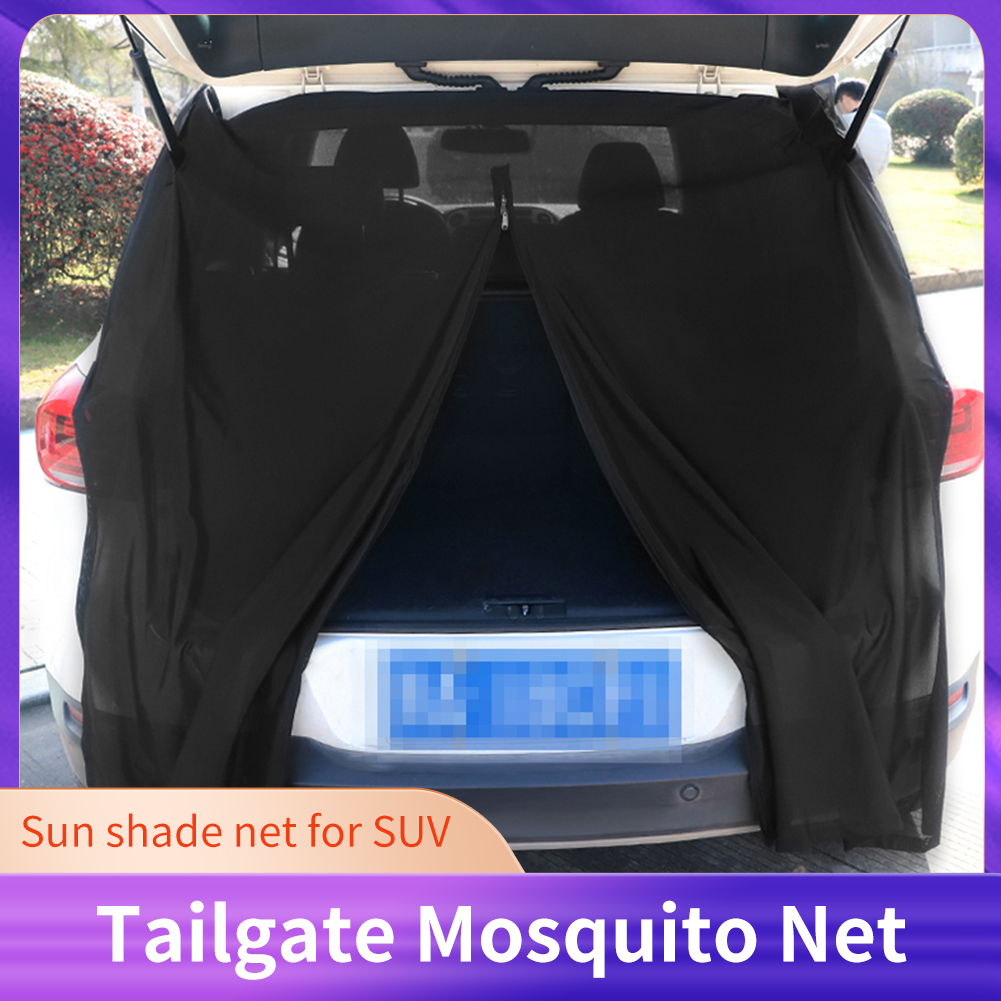 Car Tailgate Mosquito Net Anti-Flying Screen Tailgate Sun Shade ...