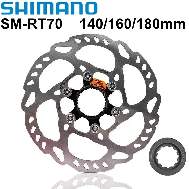 Shimano 105 SLX SM-RT70 Disc Brake Rotor CENTER LOCK 203/180/160/140mm ...