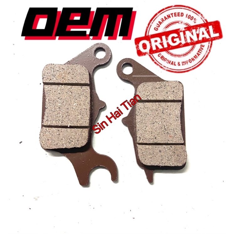 Honda W110 DASH FUTURE RS150 Front Brake Pad Kulit Brake Depan Disc OEM ...